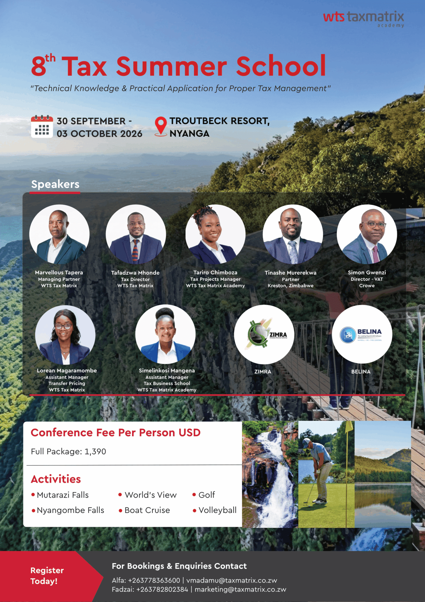 Tax Summer School – WTS Tax Matrix Academy Events
